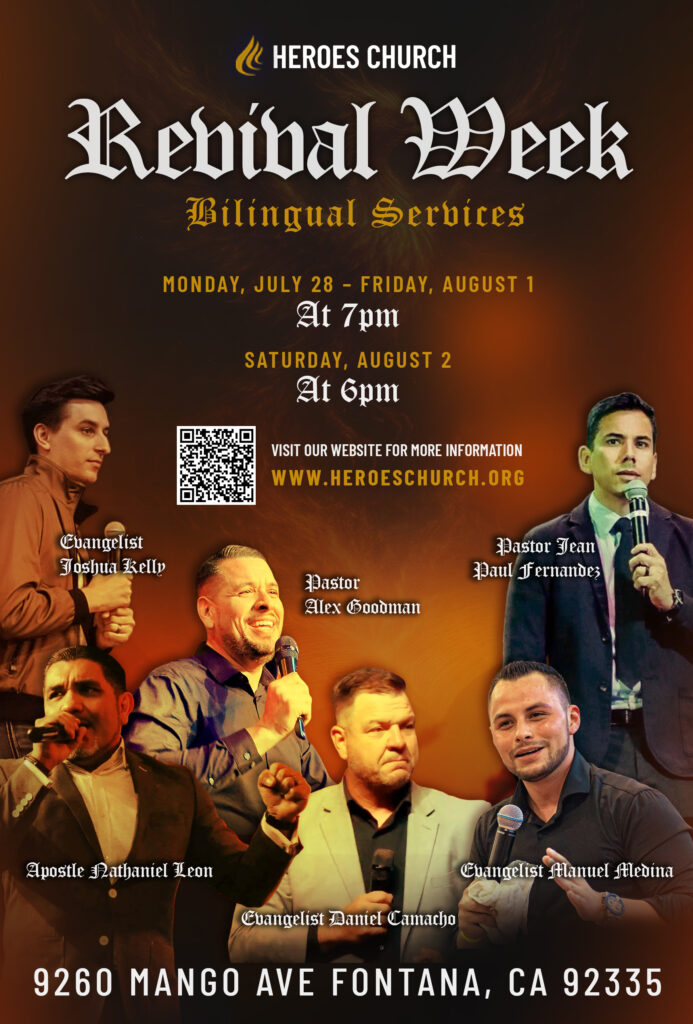 Revival Week/Semana de Avivamiento – Heroes Church